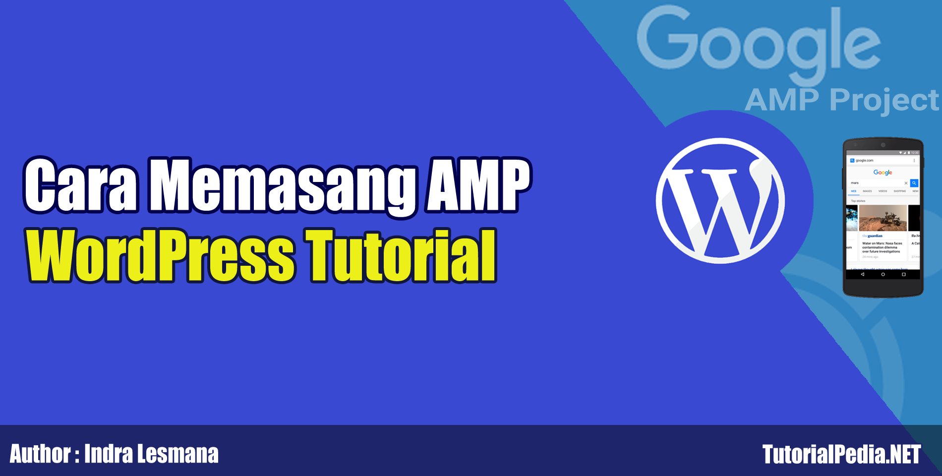 Cara Memasang AMP (Accelerated Mobile Pages) di WordPress - TutorialPedia