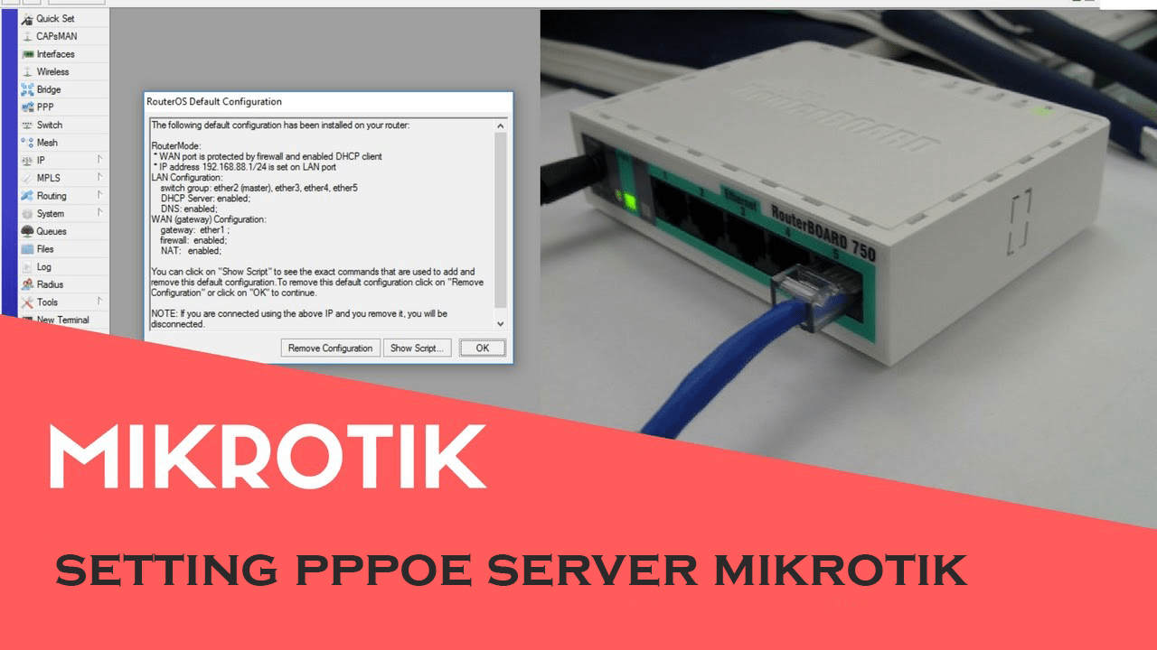 Cara Setting Pppoe Server Di Mikrotik Tutorialpedia